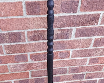 African Zulu Walking Stick Knobkerrie Cane Ebony Wood - Etsy UK