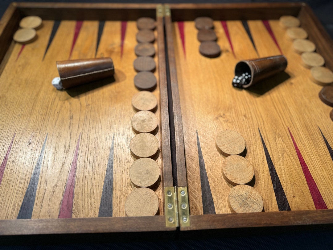 Charming French 'rustic' Backgammon Board From the 1920s - Etsy