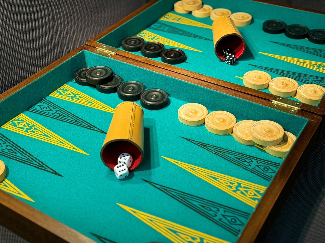 Beautiful Belgian Backgammon Game in Great Condition, From the Swinging ...