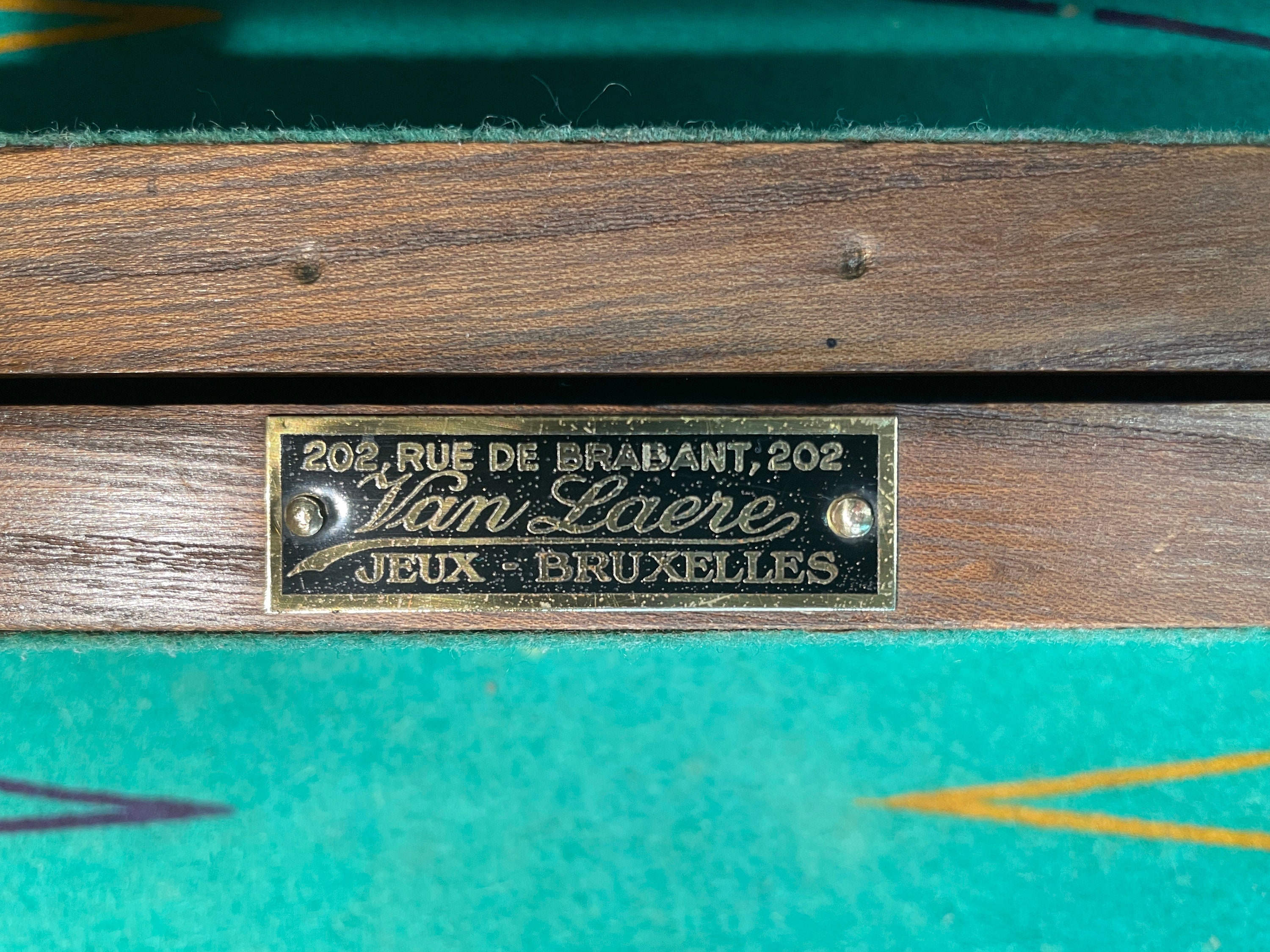 Pretty 1950s Backgammon Board From Belgium - Etsy