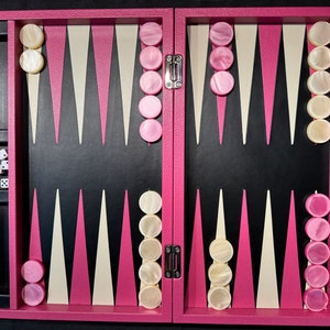Barbie's Very Own Leather Backgammon Board - Etsy