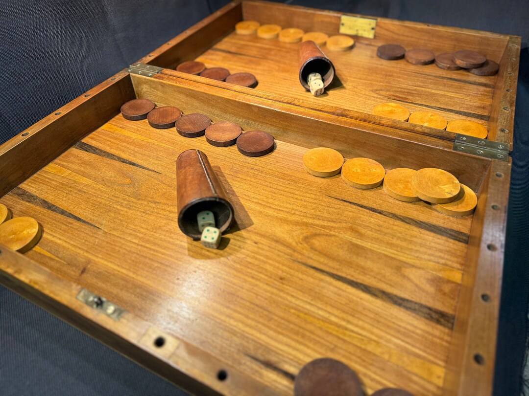 Delightful Tournament Size 'rustic' Style Backgammon Board From the Early 1900s - Etsy