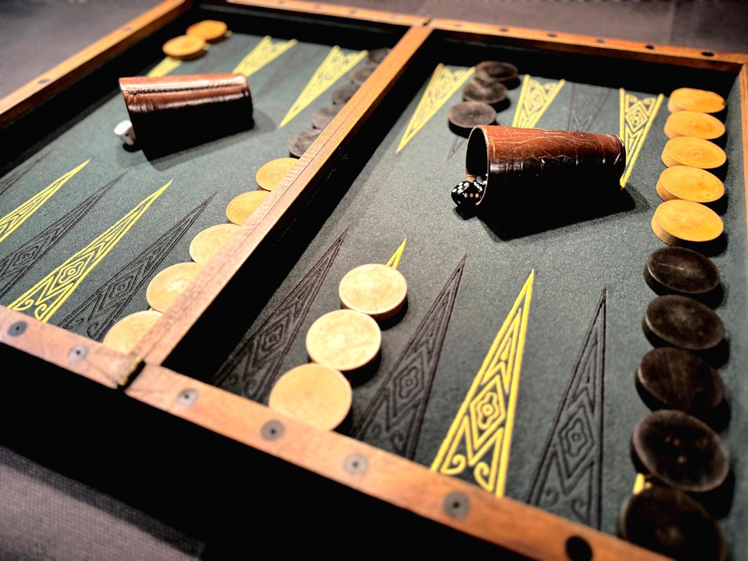 Very Pretty Antique French Walnut Backgammon Board, Circa 1900 - Etsy