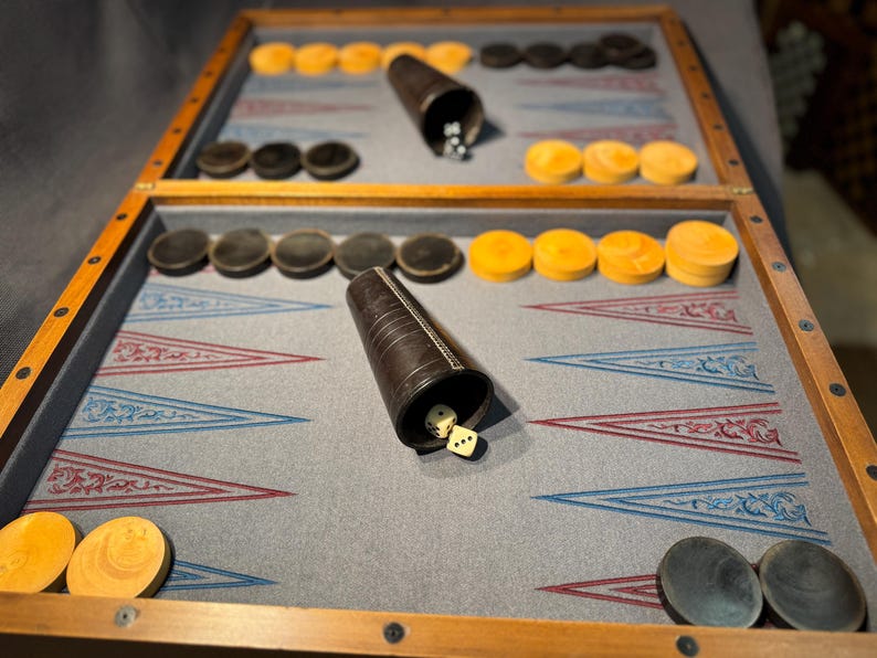 Immaculate Antique French Backgammon Board, Circa 1920 - Etsy