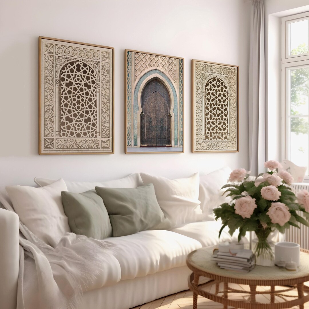 Printable Moroccon Mosque Window Decor Wall Art, Mosque Home Decor ...