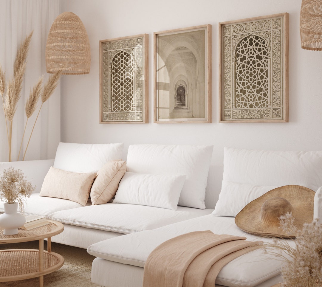 Printable Vintage Mosque Window Decor Wall Art, Mosque Home Decor ...