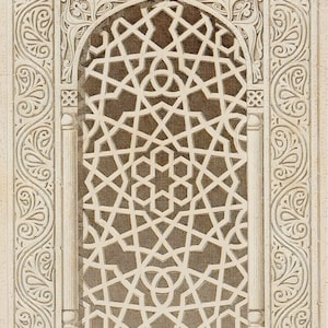 Printable Vintage Mosque Window Decor Wall Art, Mosque Home Decor ...
