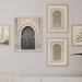 Set of 6 Printable Islamic Wall Art, Modern Arabic Calligraphy, Muslim ...