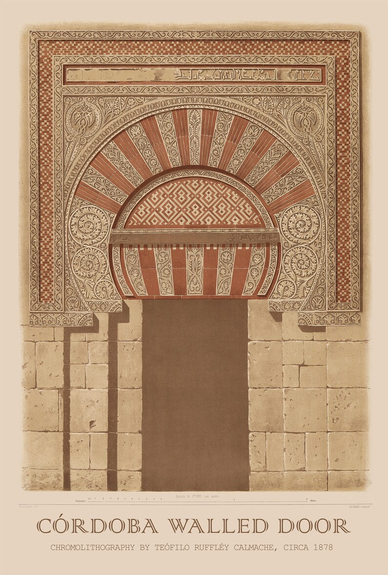 Printable Vintage Mosque Wall Art, Islamic Architecture, Islamic Gifts ...