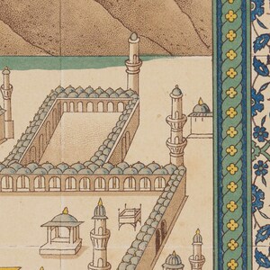 Printable Vintage Grand Mosque Mosque, Digital Print, Mosque Decor ...