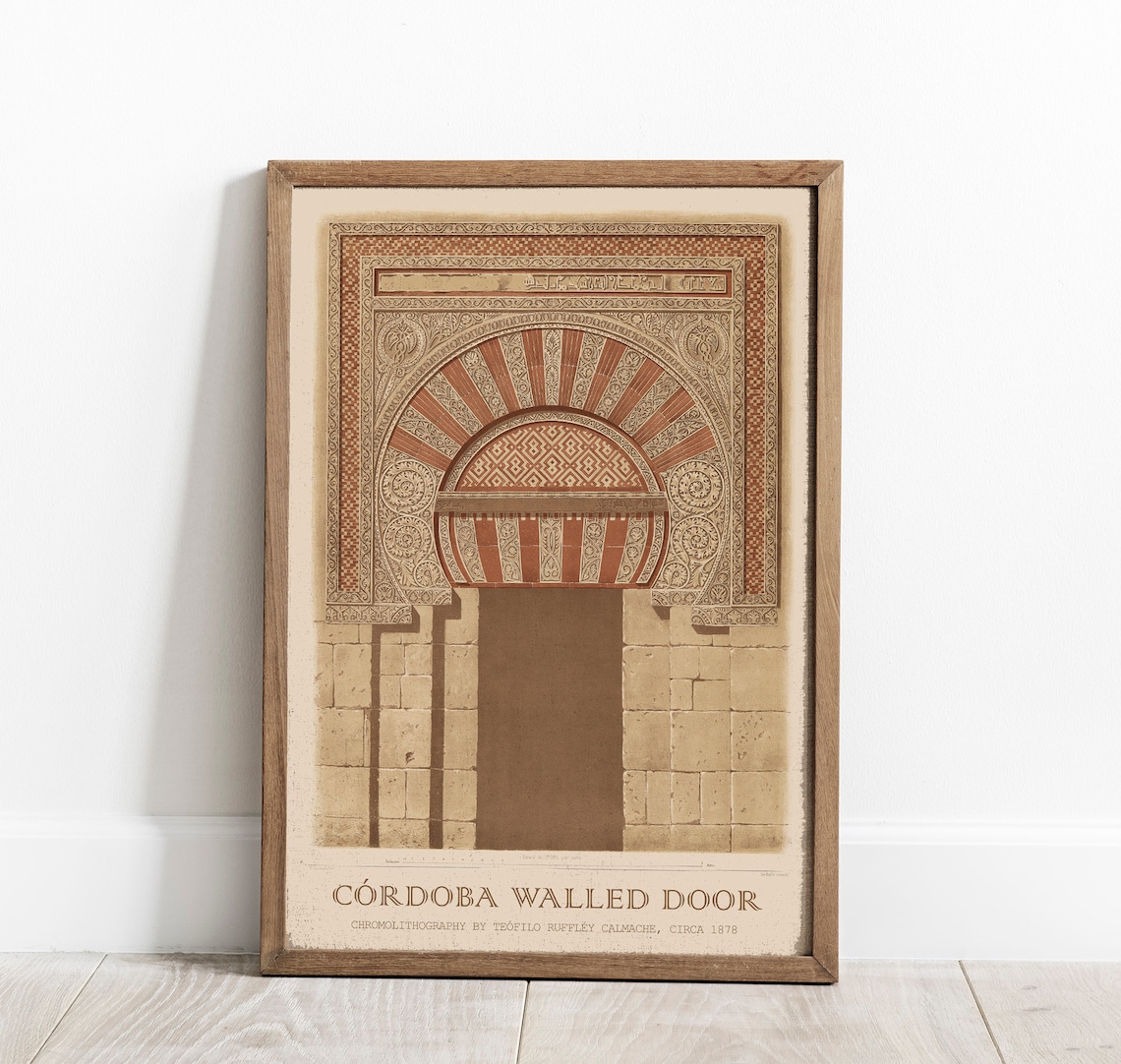 Printable Vintage Mosque Wall Art Islamic Architecture - Etsy