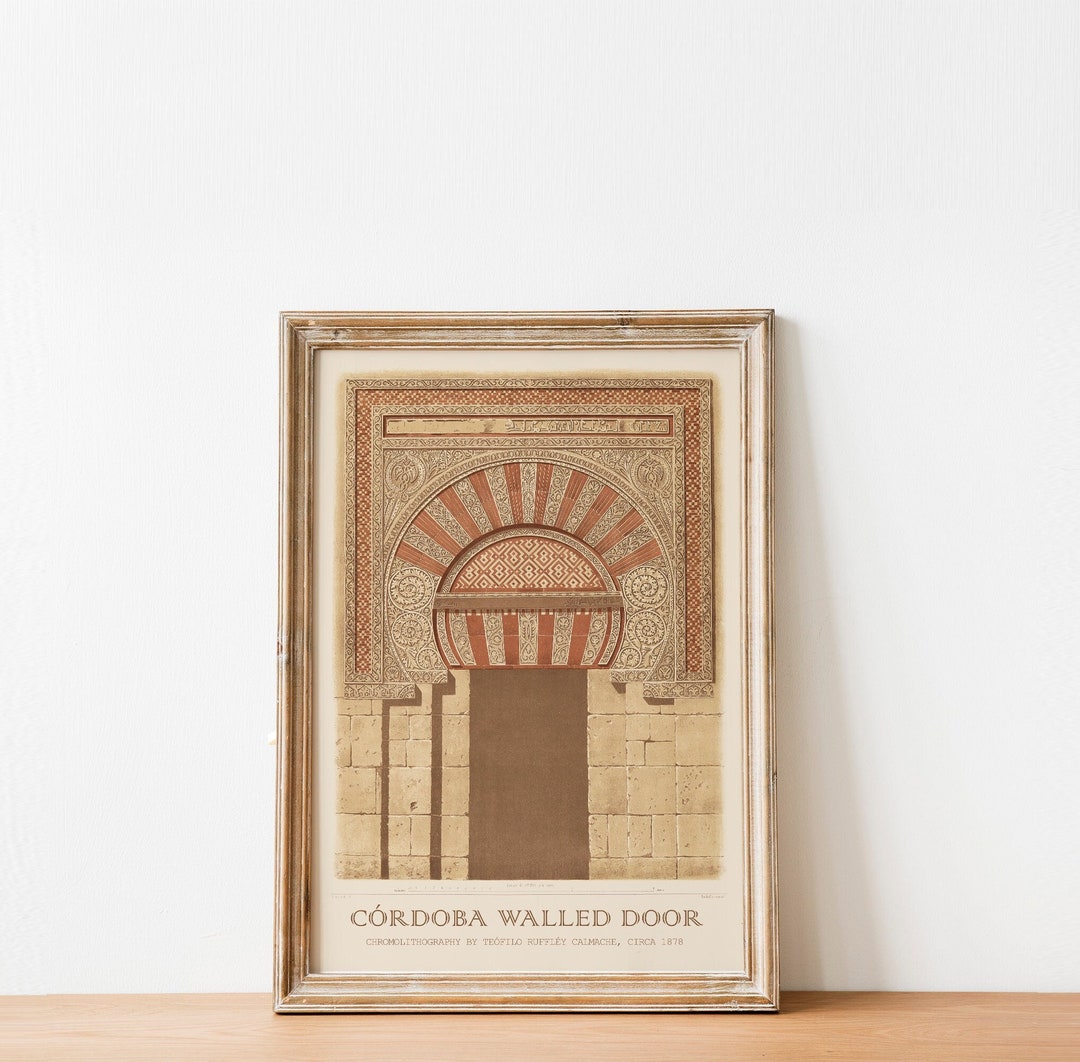 Printable Vintage Mosque Wall Art Islamic Architecture - Etsy