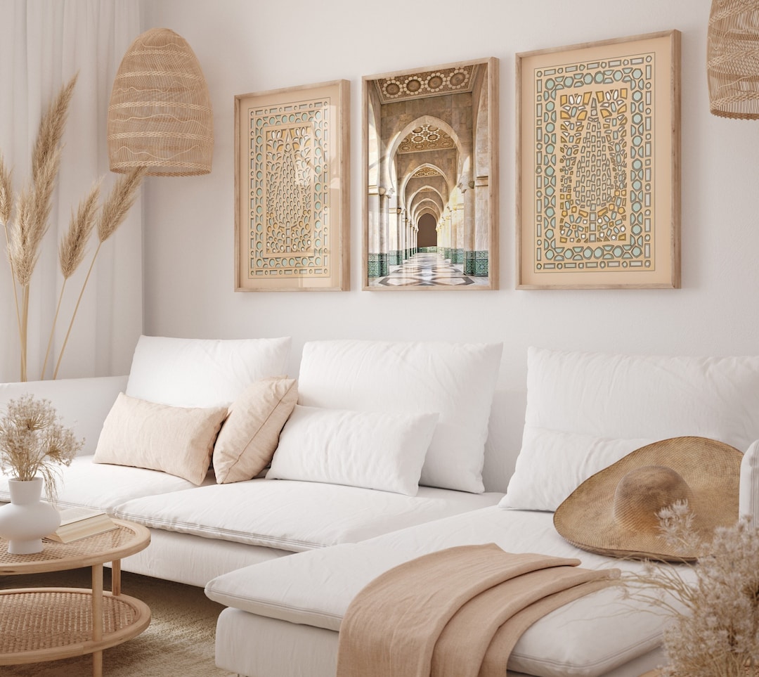 Mosque Window Decor Wall Art, Moroccan Door Print, Islamic Wall Art ...