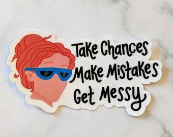 Ms Frizzle Sticker - Etsy