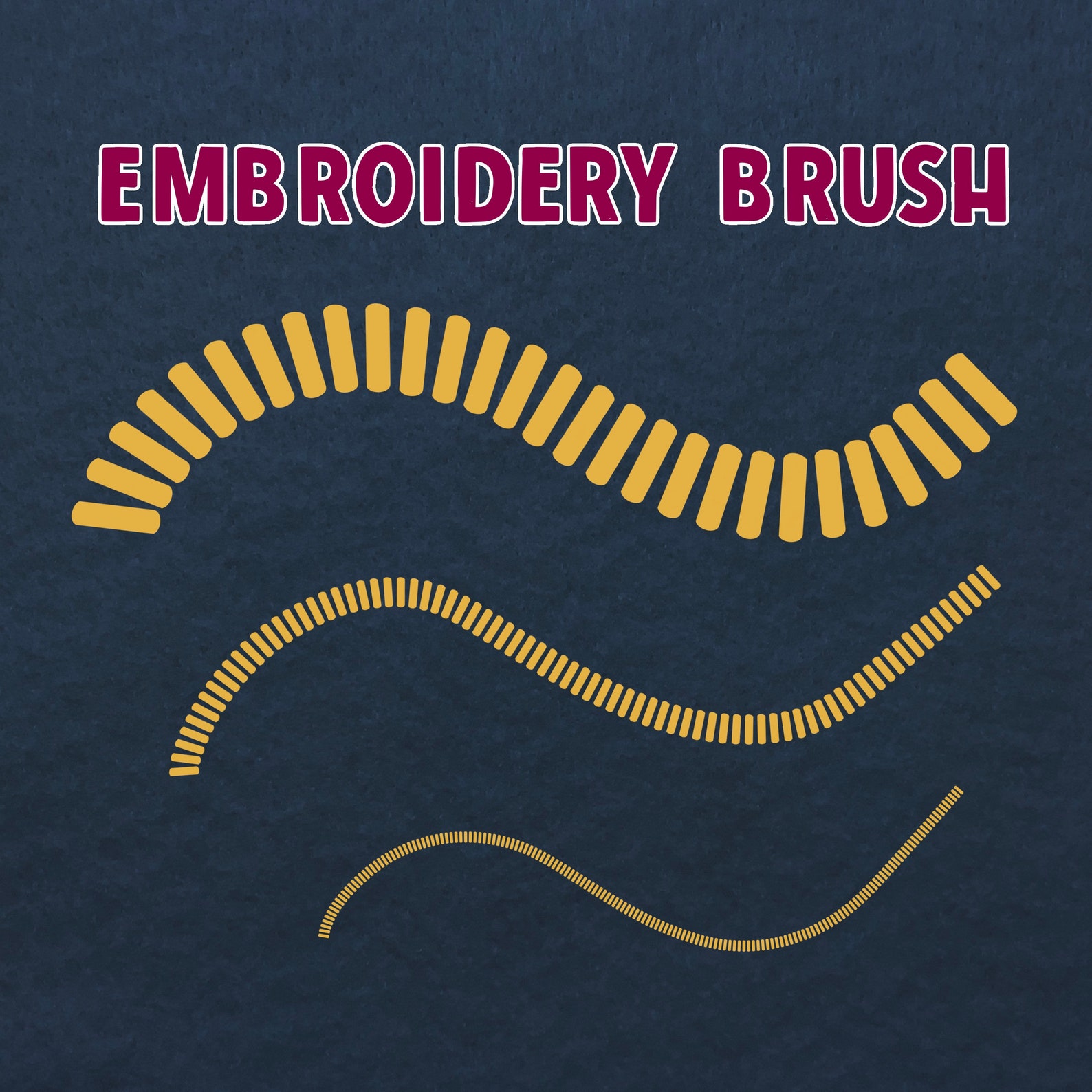 Stitch Brush Pack for Procreate Sewing Brush Digital Art - Etsy