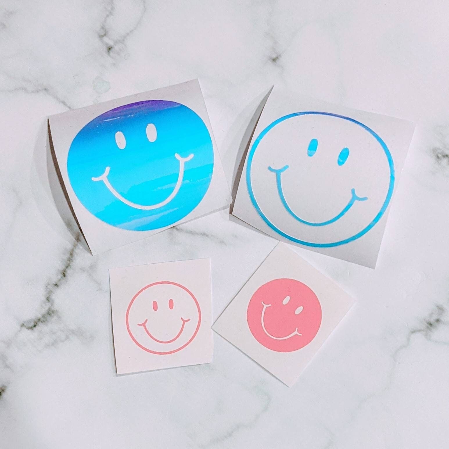 Smiley Face Decal Smile decal Smiley face vinyl decal smile | Etsy