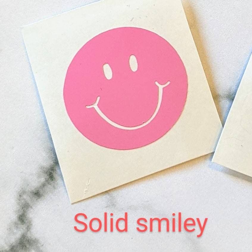 Smiley Face Decal Smile decal Smiley face vinyl decal smile | Etsy