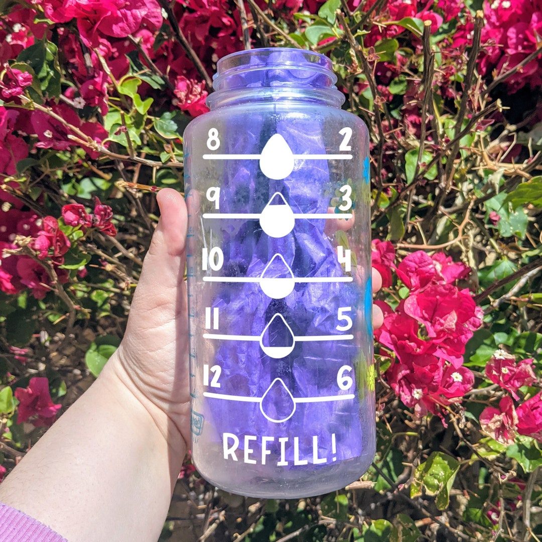 Water Tracker Decal, Water Reminder Decal, Drink More Water Decal ...