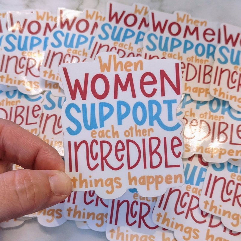 Strong Women Stickers - Etsy