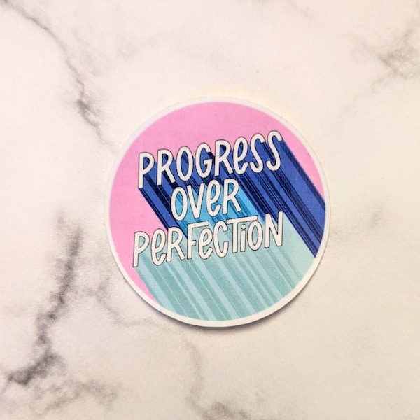 Progress Perfection - Etsy