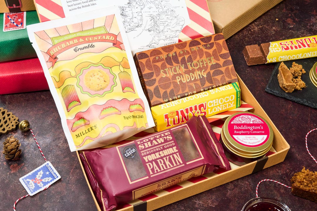 Classic British Flavours: Artisan Food Gift Box - Etsy UK