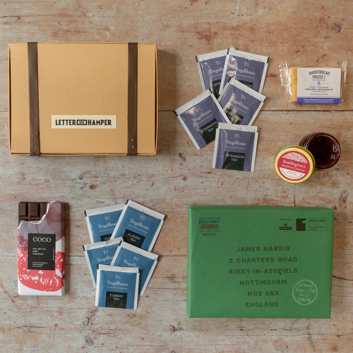 Afternoon Tea Letterbox Hamper - Makes the Perfect Afternoon Tea Gift ...