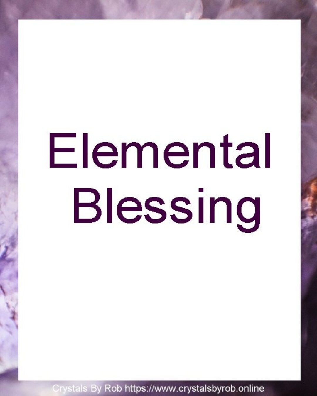 Elemental Blessing PDF Download - Etsy