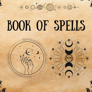 Book of Spells – BOS Pages - Digital Download - Etsy