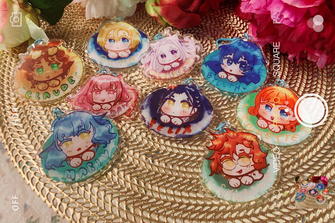 Fire Emblem FE3H Summer Swimming Ripple Charms - Etsy