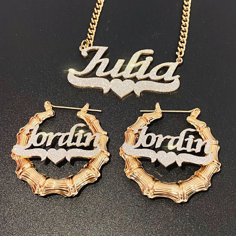 Gold Hip Hop Earrings - Etsy