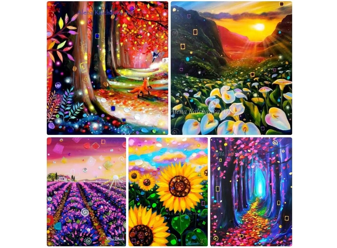 Landscape Painting, Custom Painting, Order Custom Picture, Home Decor ...