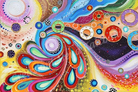 Bright Colorful Art