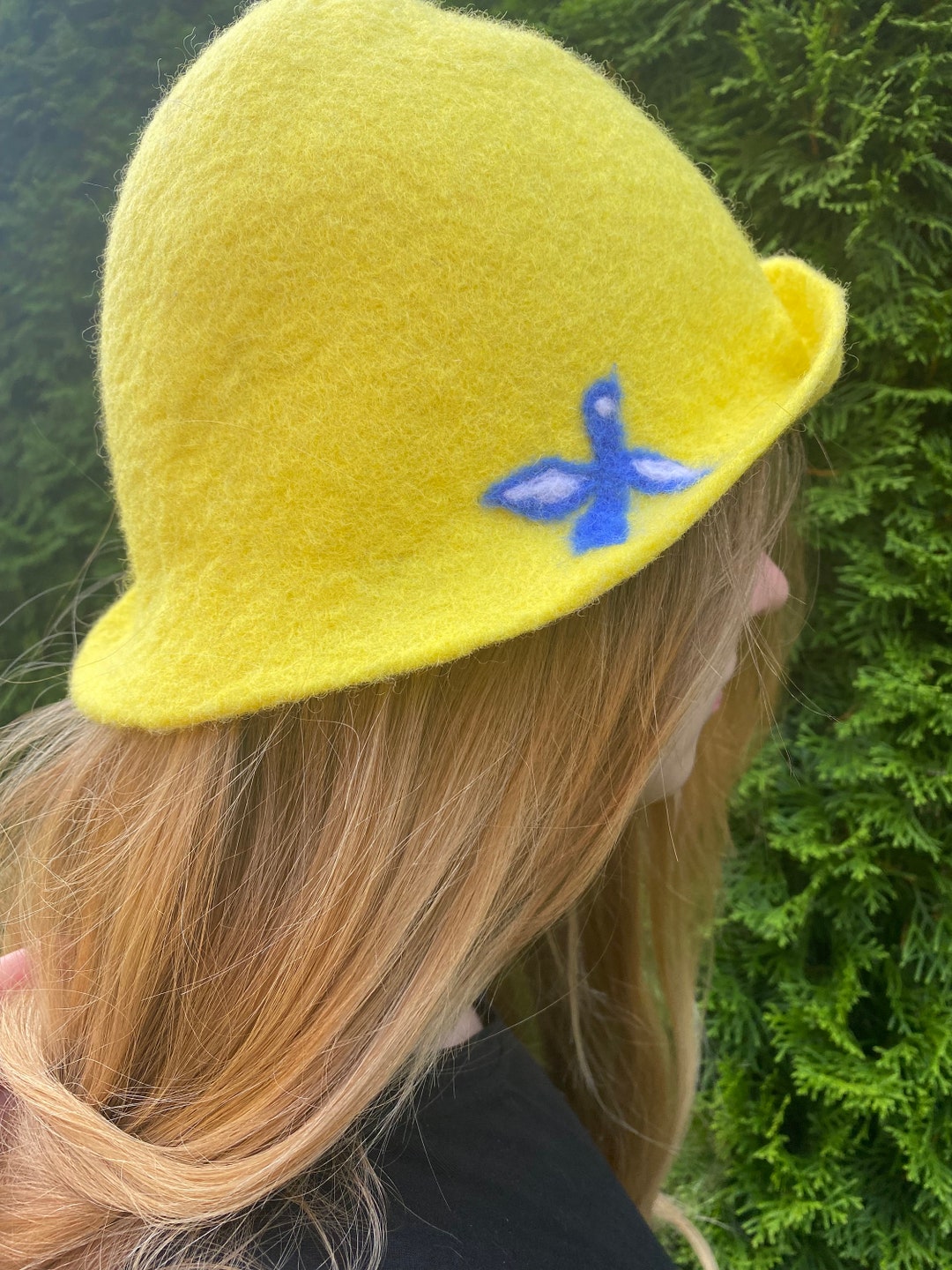 100% Wool Handmade Sauna Hat – Heat Protection for Spa and Sauna ...