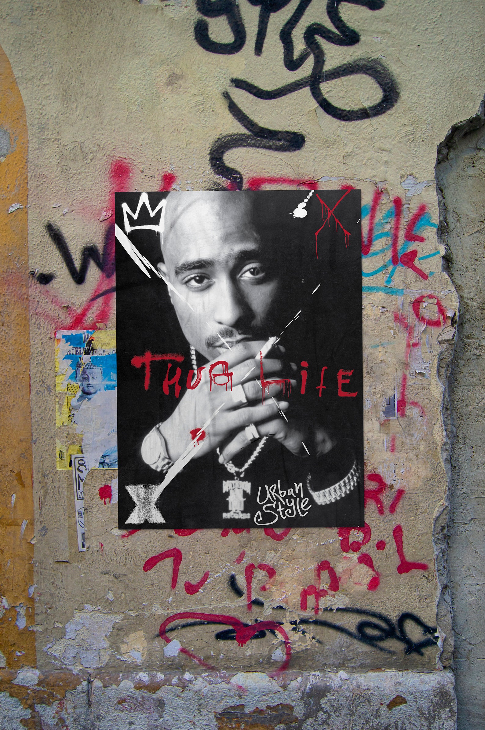 2pac poster Poster & Canvas Poster Canvas Modern Art | Etsy