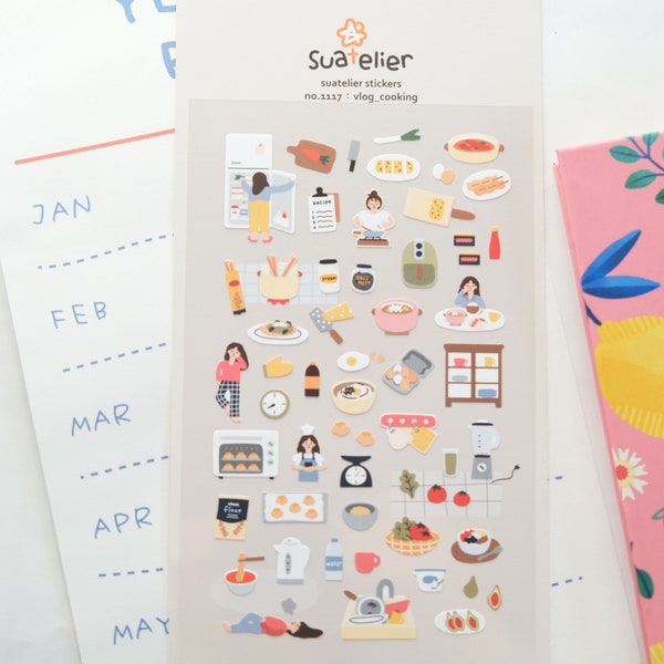 Sticker Sheet Pack Korean - Etsy