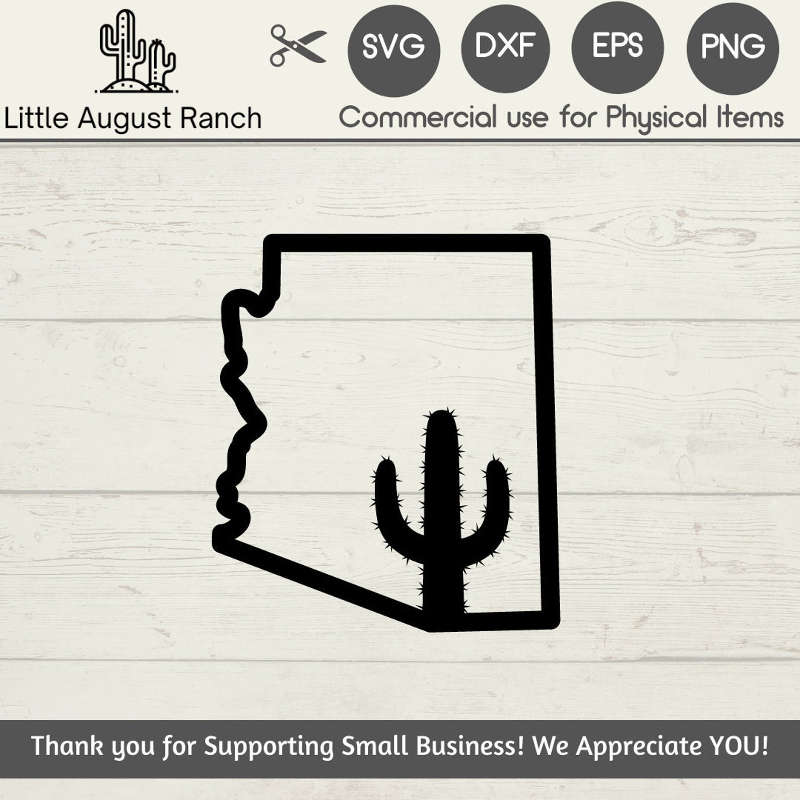 SVG Arizona SVG Arizona Cactus Svg and Png File Cricut Silhouette ...