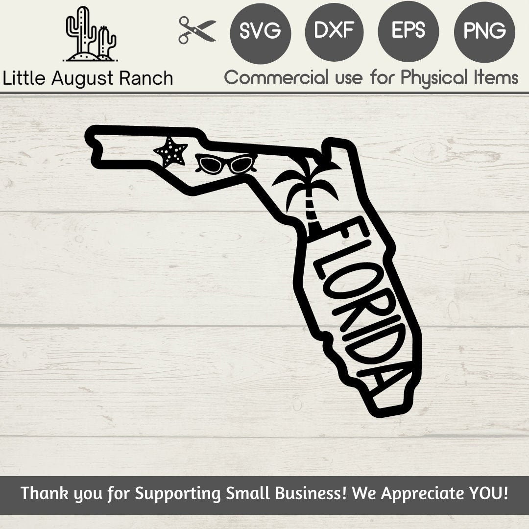 Florida SVG File - Svg Florida State - Florida Png File - Cricut ...