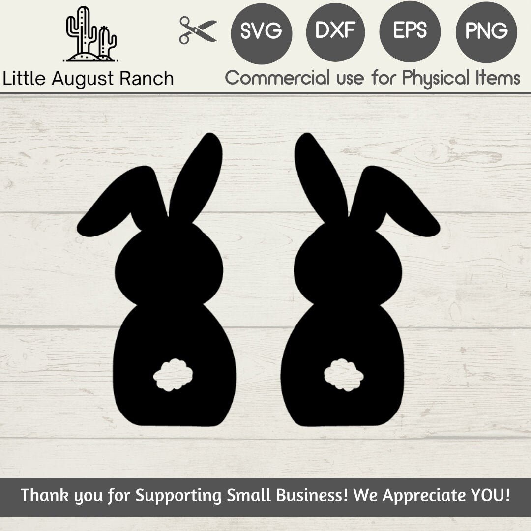 SVG Bunny - SVG Easter Bunny - Svg Rabbit - SVG Easter Rabbit - Cricut ...
