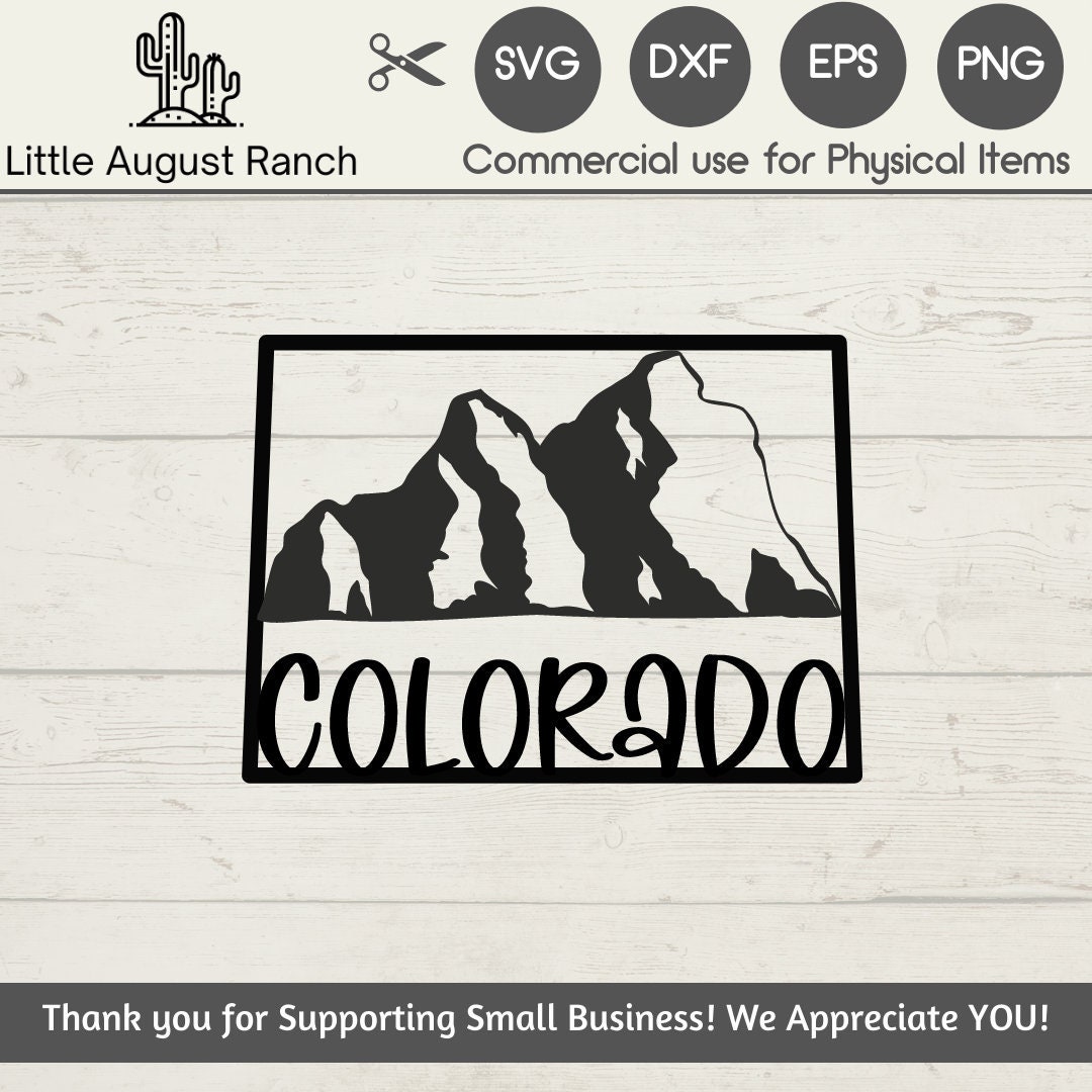 Colorado SVG File - Svg Colorado State - Colorado Png File - Cricut ...