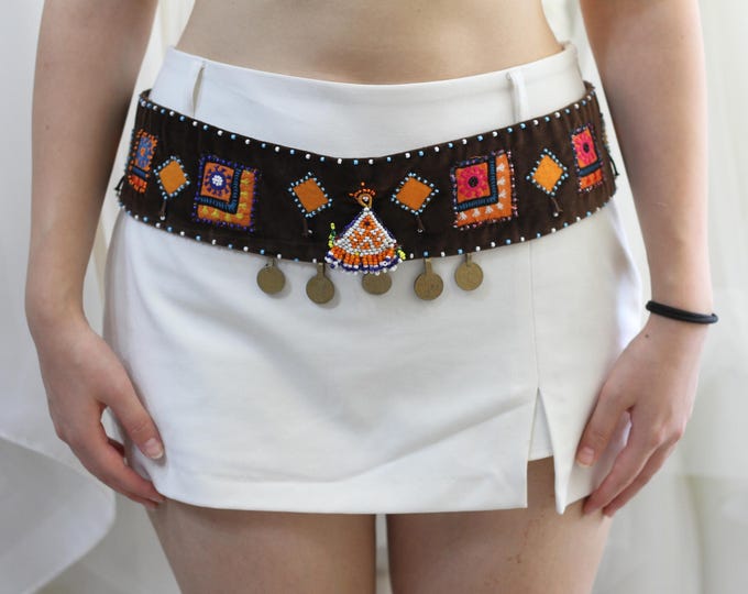 Bandwidth Waist Seal Ethnic Style Tibetan Clothes Robe With String ...