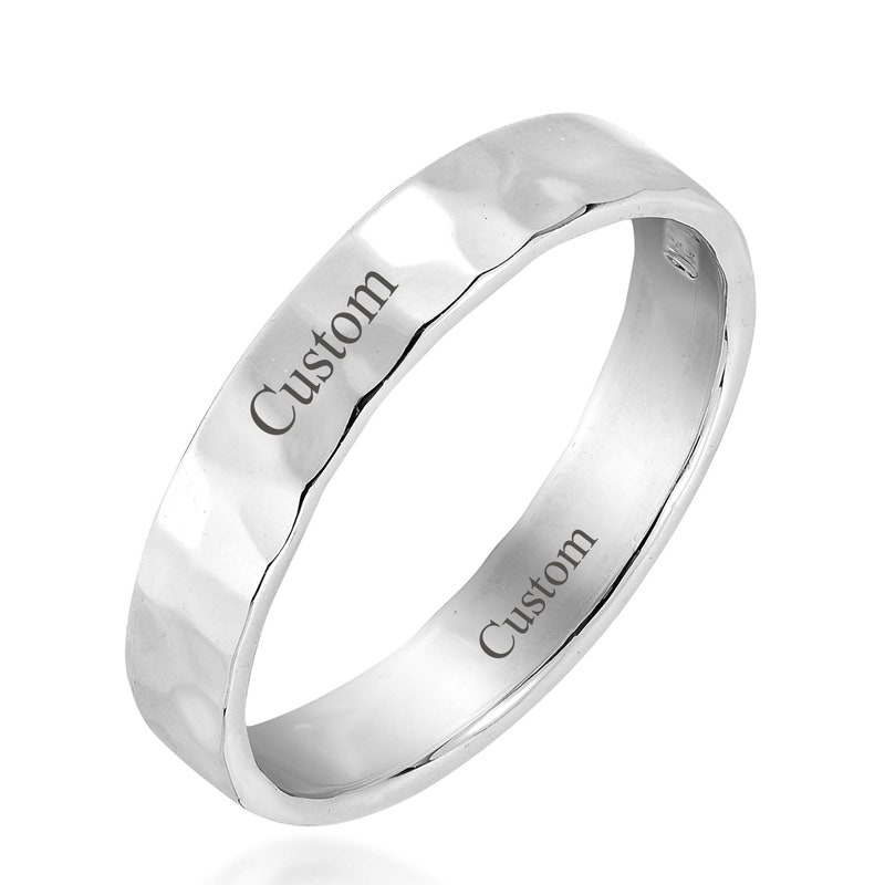 Engraved Ring - Etsy