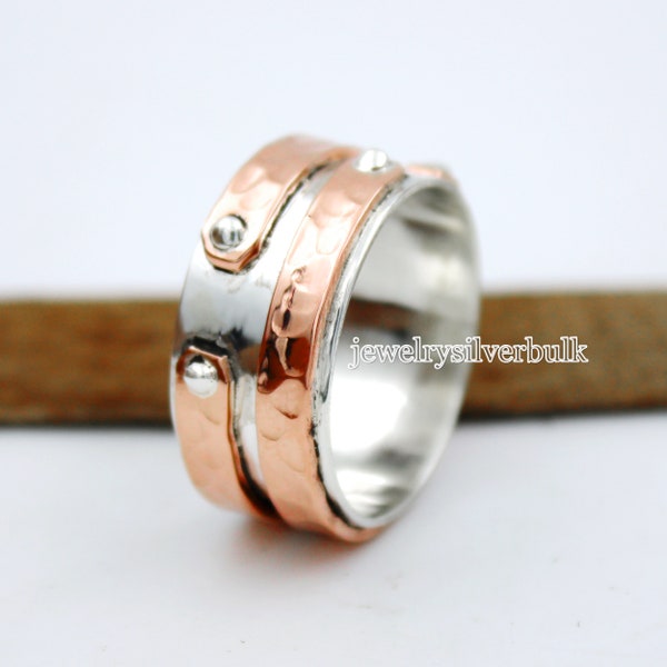 Silver Copper Ring - Etsy