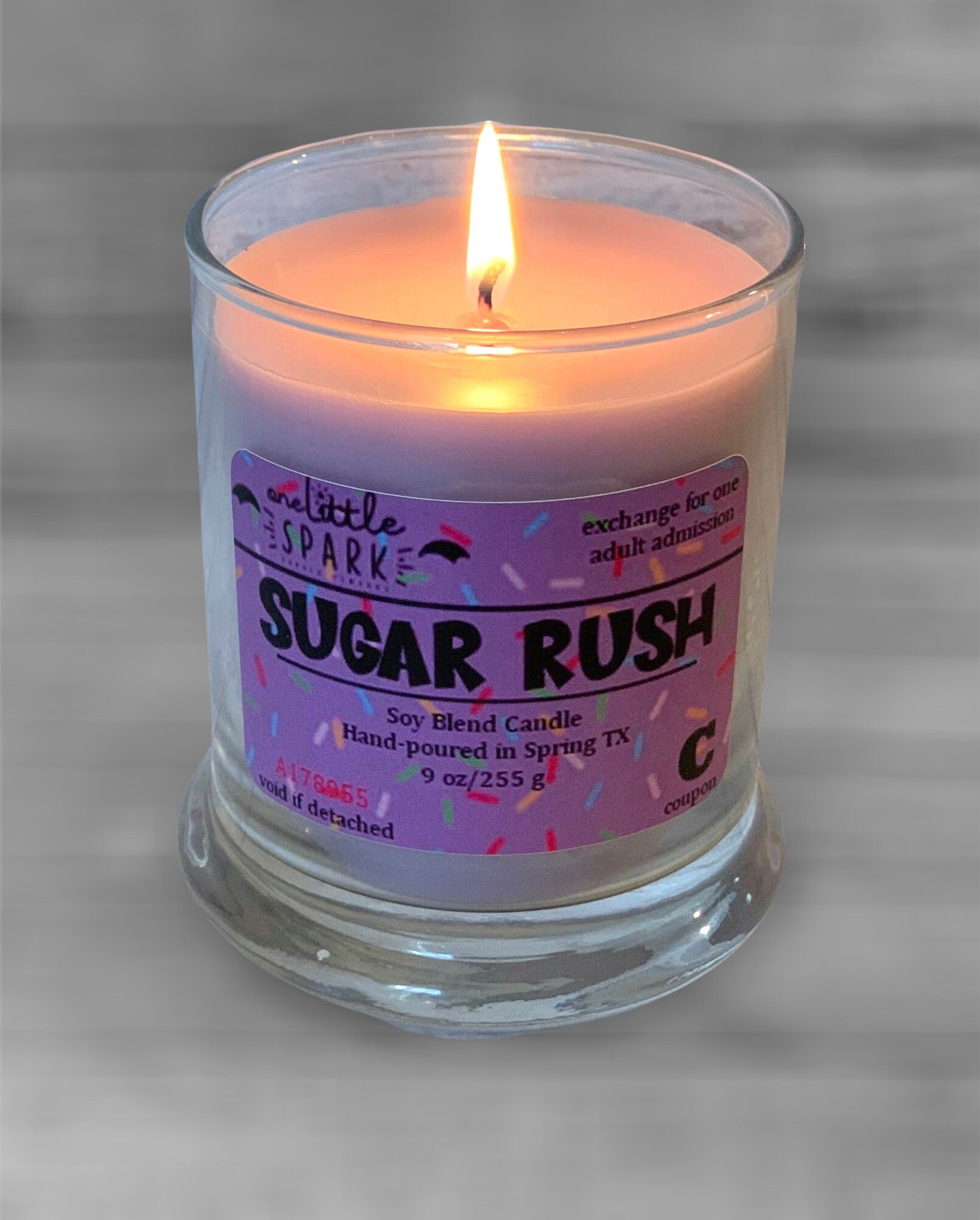 Sugar Rush Candle-confectionary/vanellope Inspired Candle-disney ...