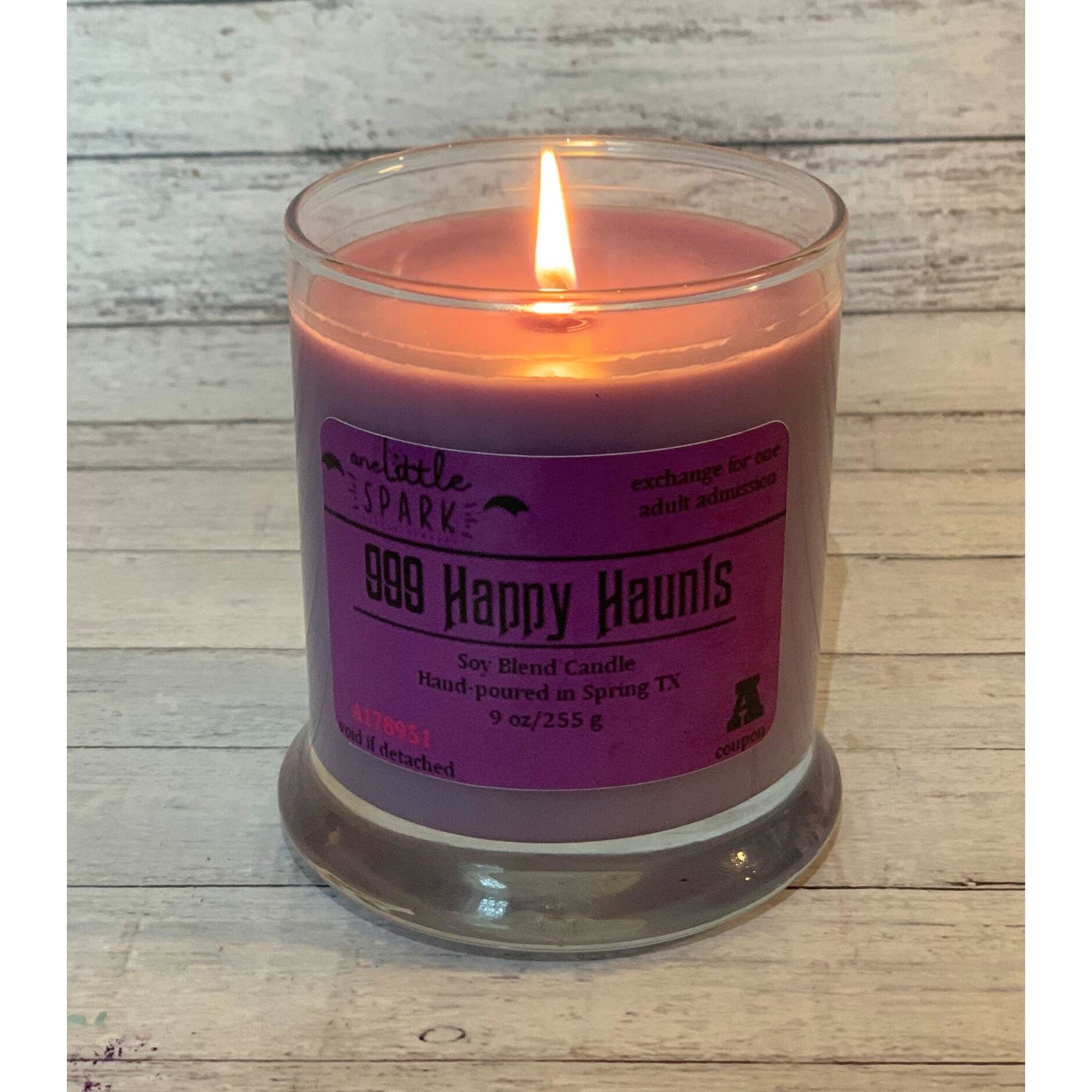 999 HAPPY HAUNTS Candle-haunted Mansion Candle-disney Parks | Etsy
