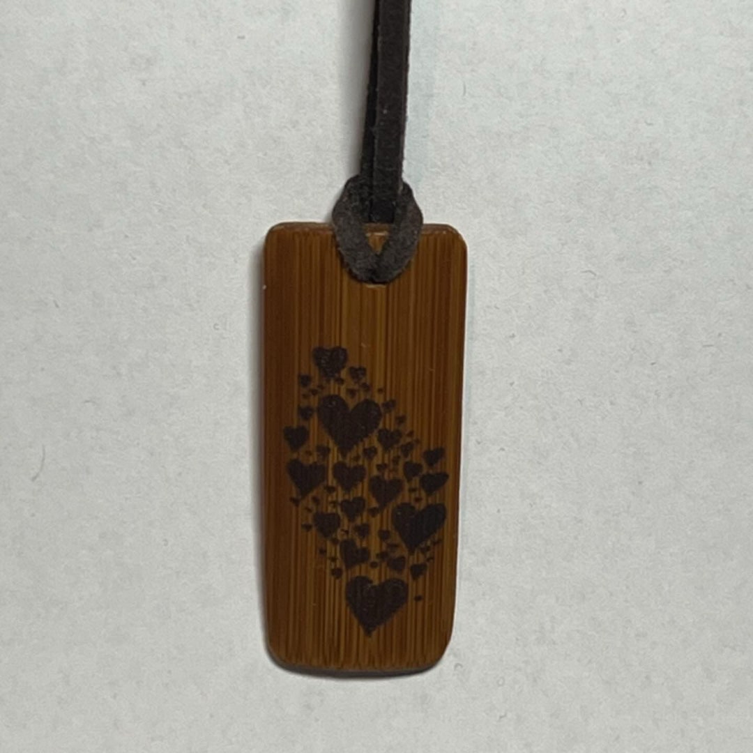 Bamboo Amulet With Engraving - Etsy