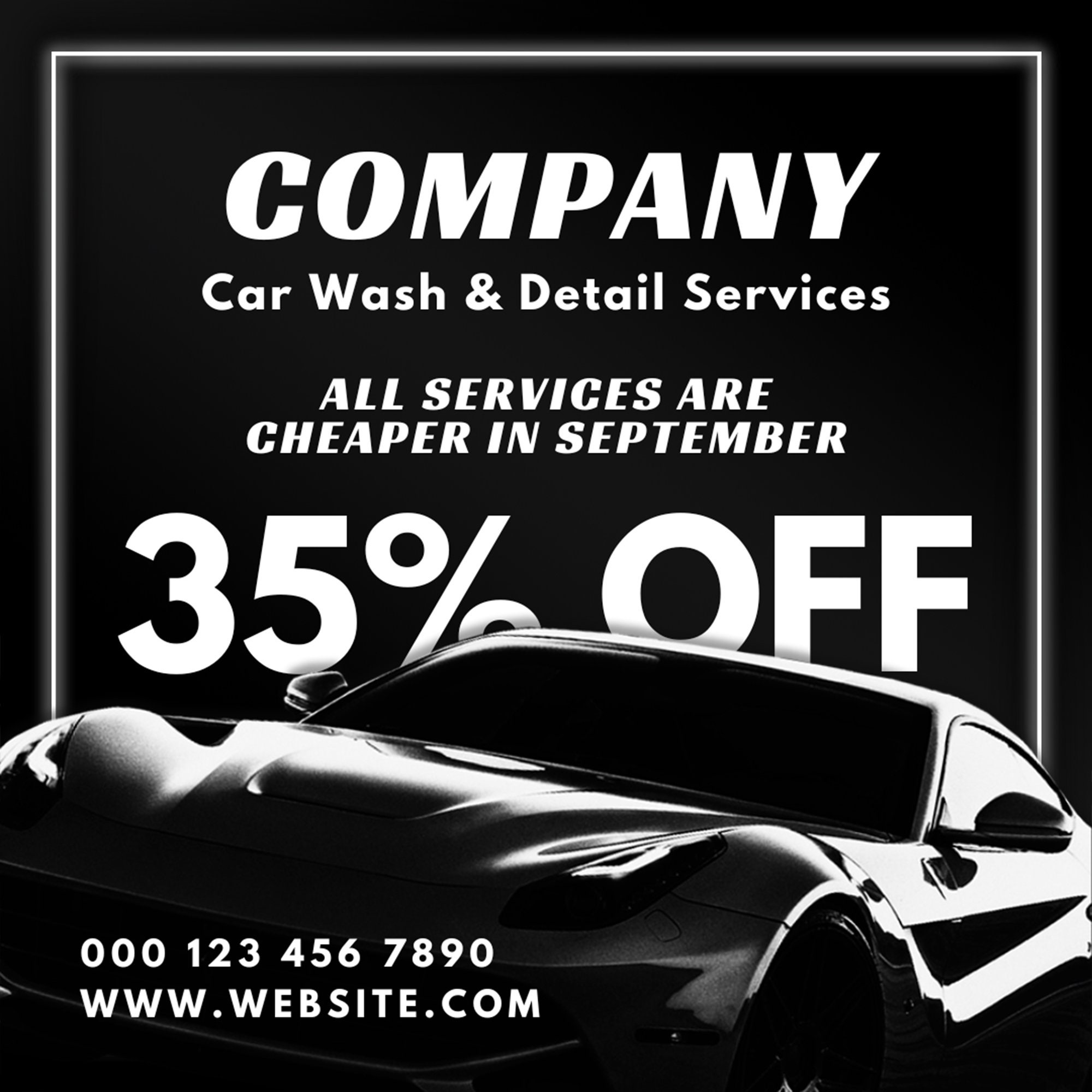 Instagram Post Templates for Car Industry, Automobile, Automotive ...