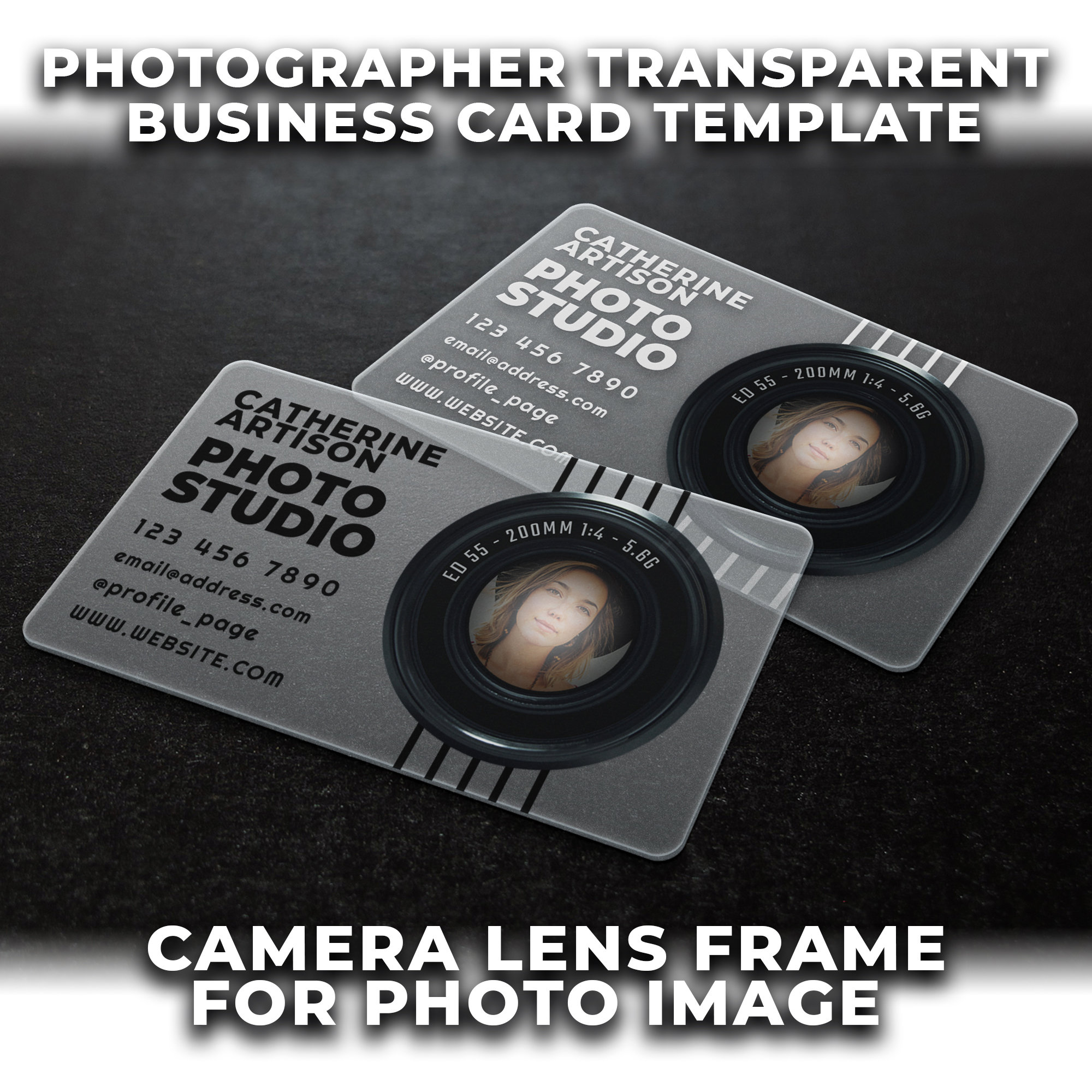 Studio Visiting Card Design Sample