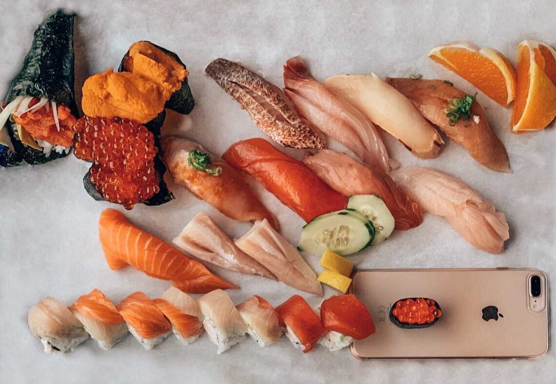 Ikura Sushi Phone Case - Etsy