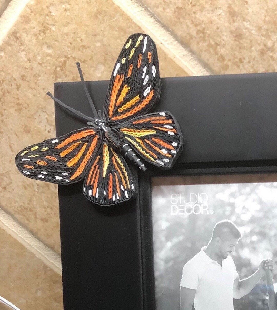 Quilled Monarch Butterfly Picture Frame. Paper Quilling Monarch on ...