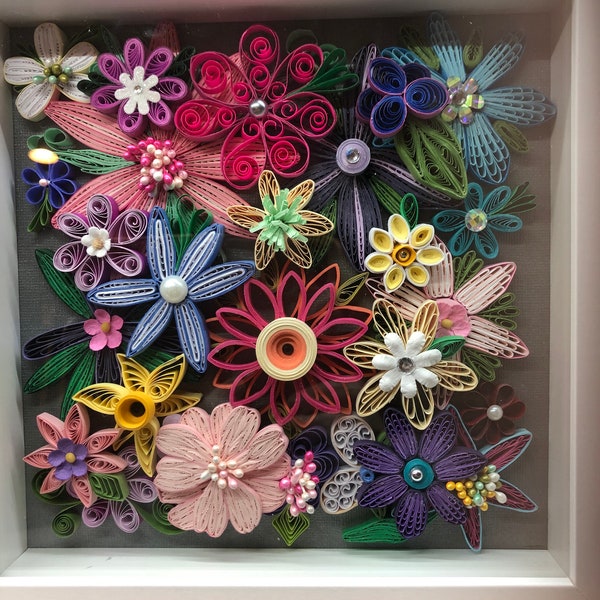 Quilled Flowers - Etsy